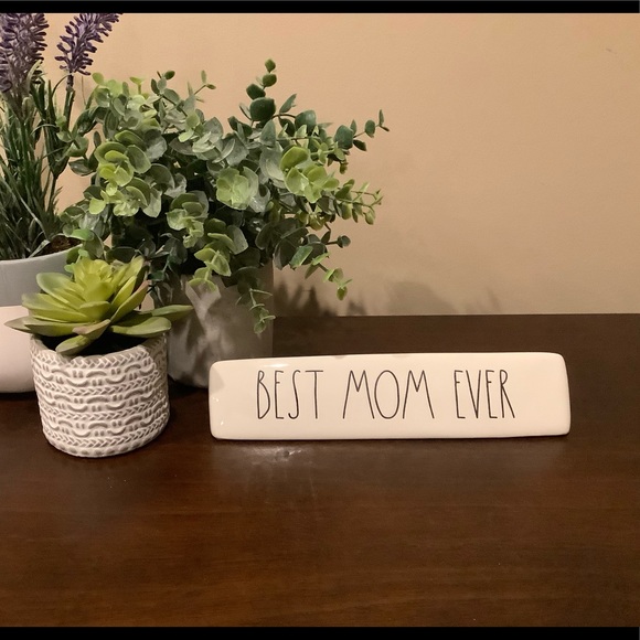 Rae Dunn | Office | Rae Dunn Best Mom Ever Desk Sign | Poshmark